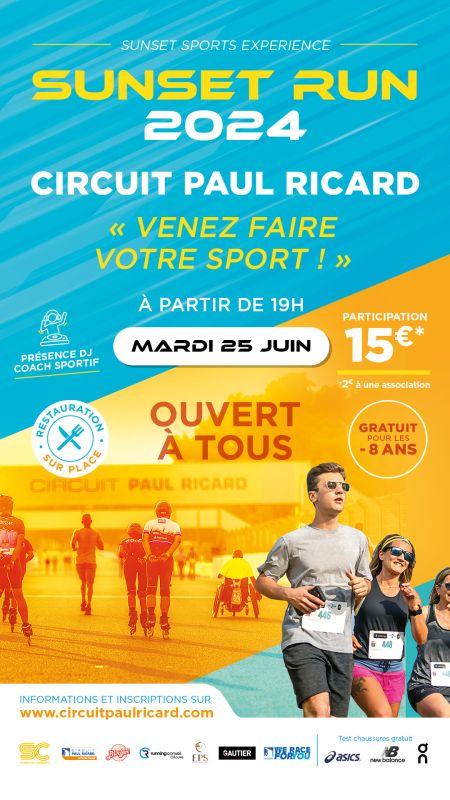 Sunset Run 2025 - Le Castellet